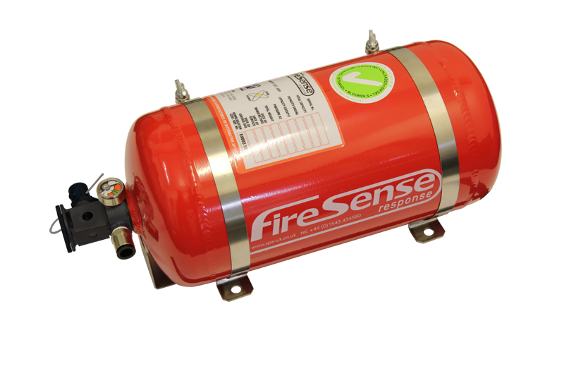 FIA approved 4 litre AFFF aluminium mechanical automatic fire ...